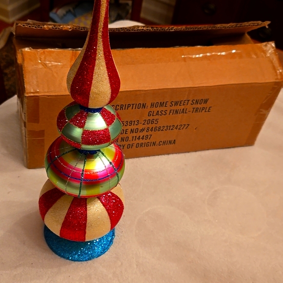 MacKenzie-Childs | Other | New Mackenzie Child Home Sweet Home Glass ...